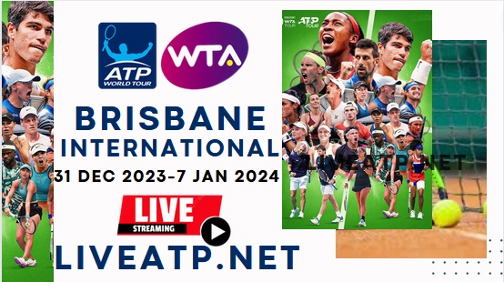 How To Watch Brisbane International Tennis Live Stream 2024