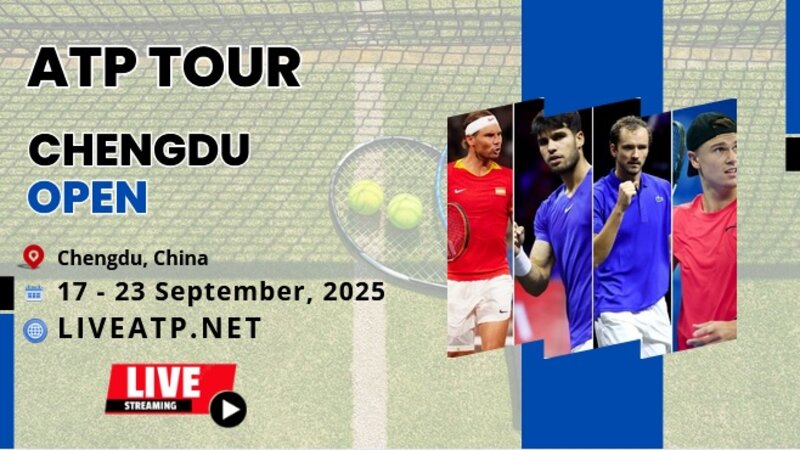 How to Watch ATP Chengdu Open Live Stream 2025